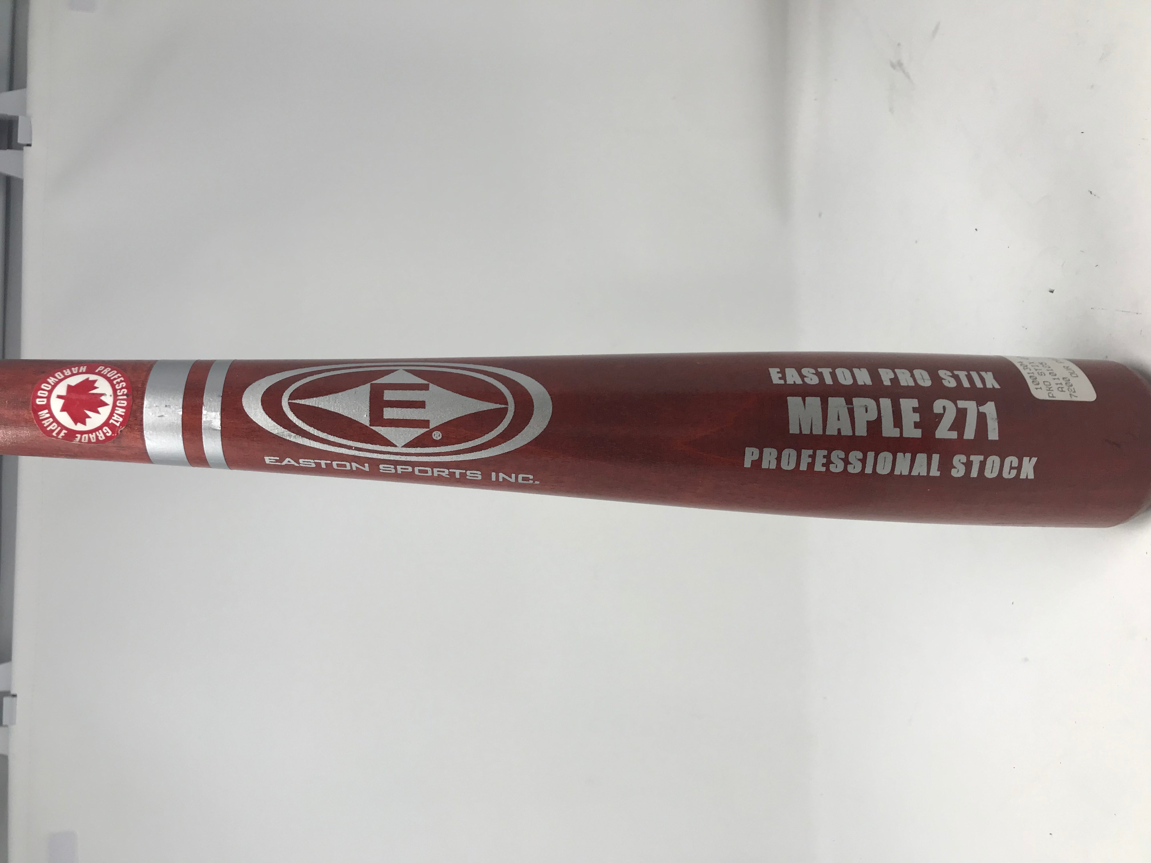 New Baseball PRO Stix Maple 271 Professional Stock 32 Inch Red/Silver – Premier Bats