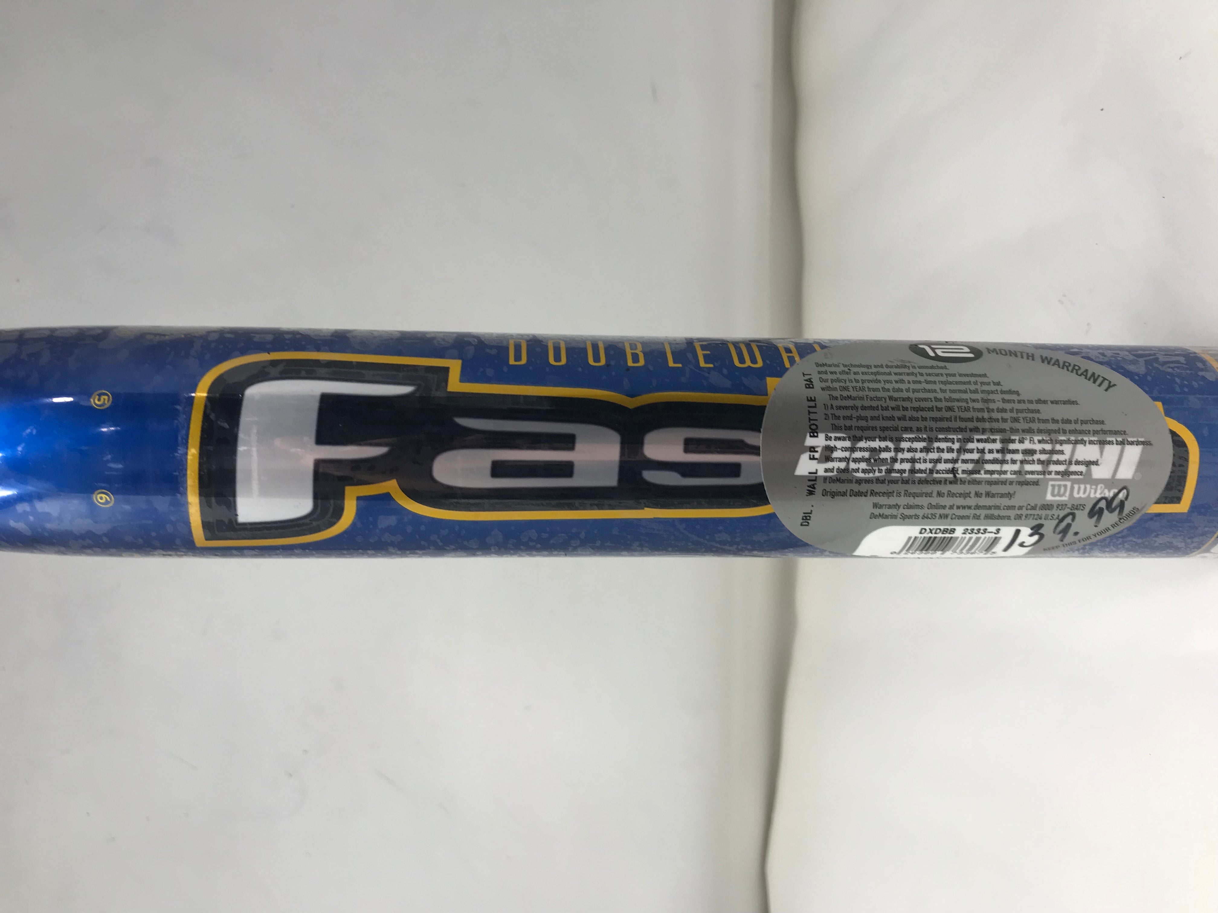 New DeMarini Double Wall DXDBB Fastpitch Softball Bat – Premier Bats