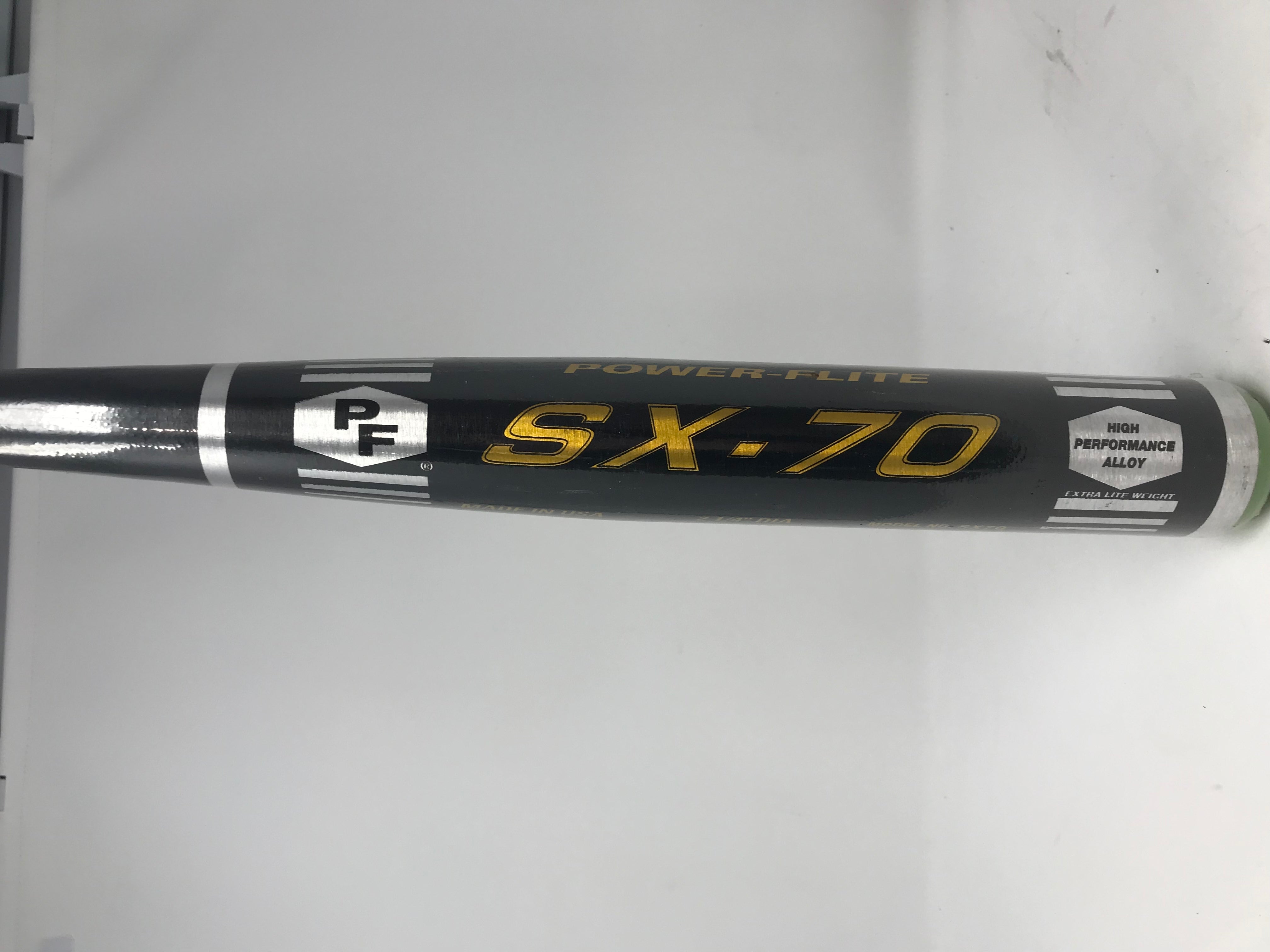 New Power-Flite SX-70 Fastpitch Softball Bat (-6) 2 1/4" Barrel Blk/Go ...
