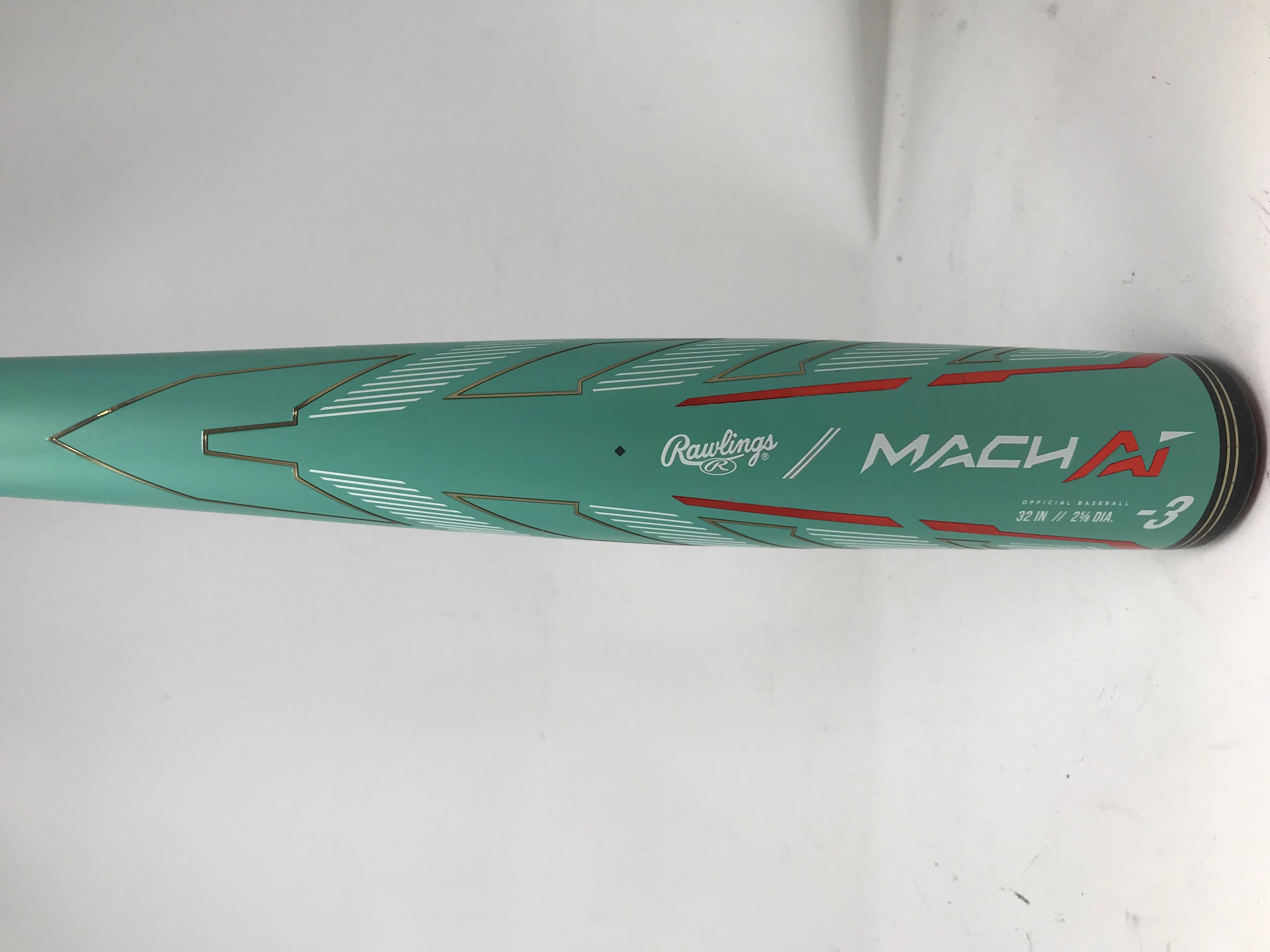 Used Rawlings 2024 MACH AI Baseball Bat BBCOR -3 Drop 2 5/8" Hybrid 32 ...