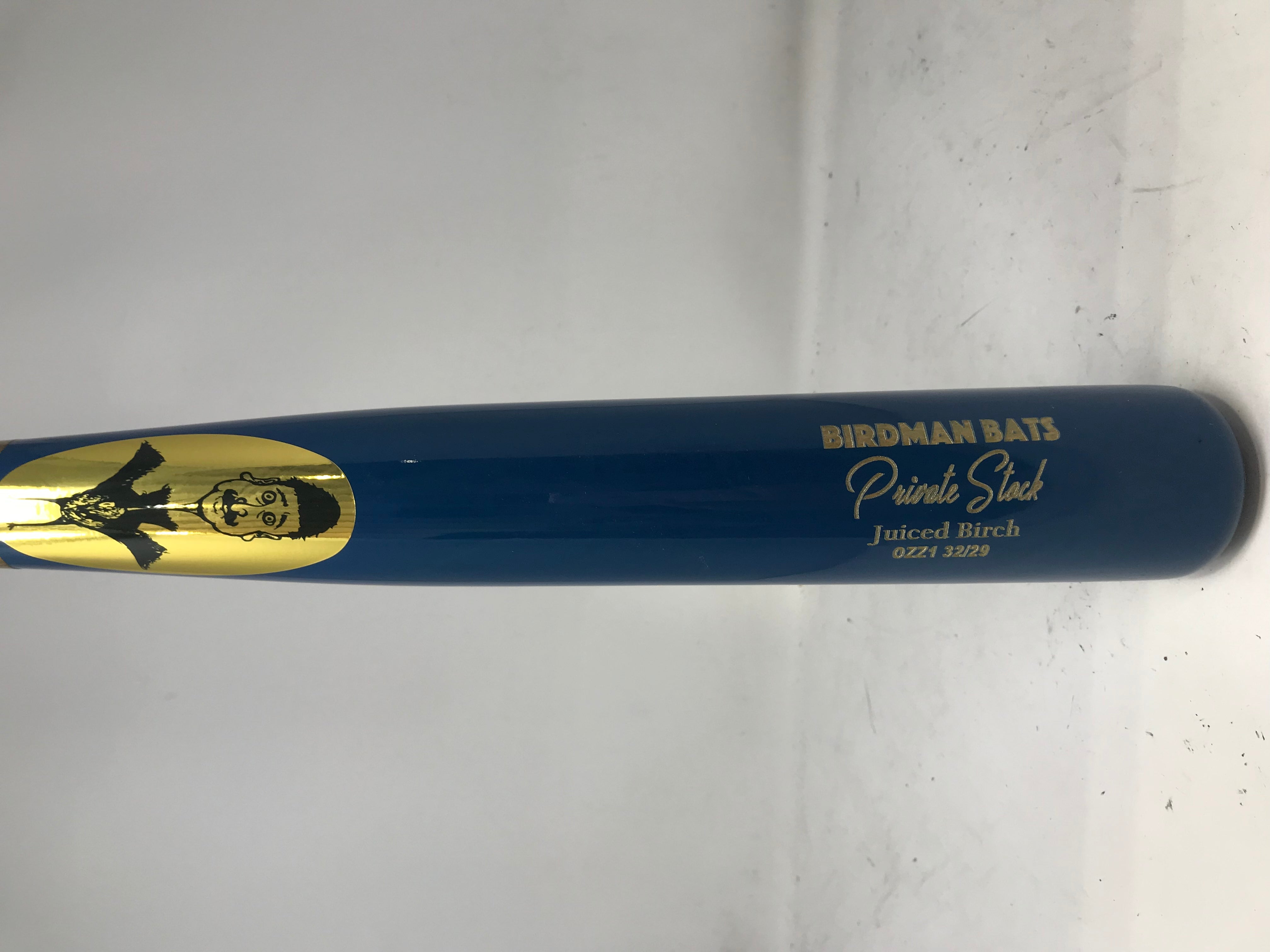 New Birdman Bats Private Stock OZZ1 Birch Bat Juiced Cupped End Cap ...