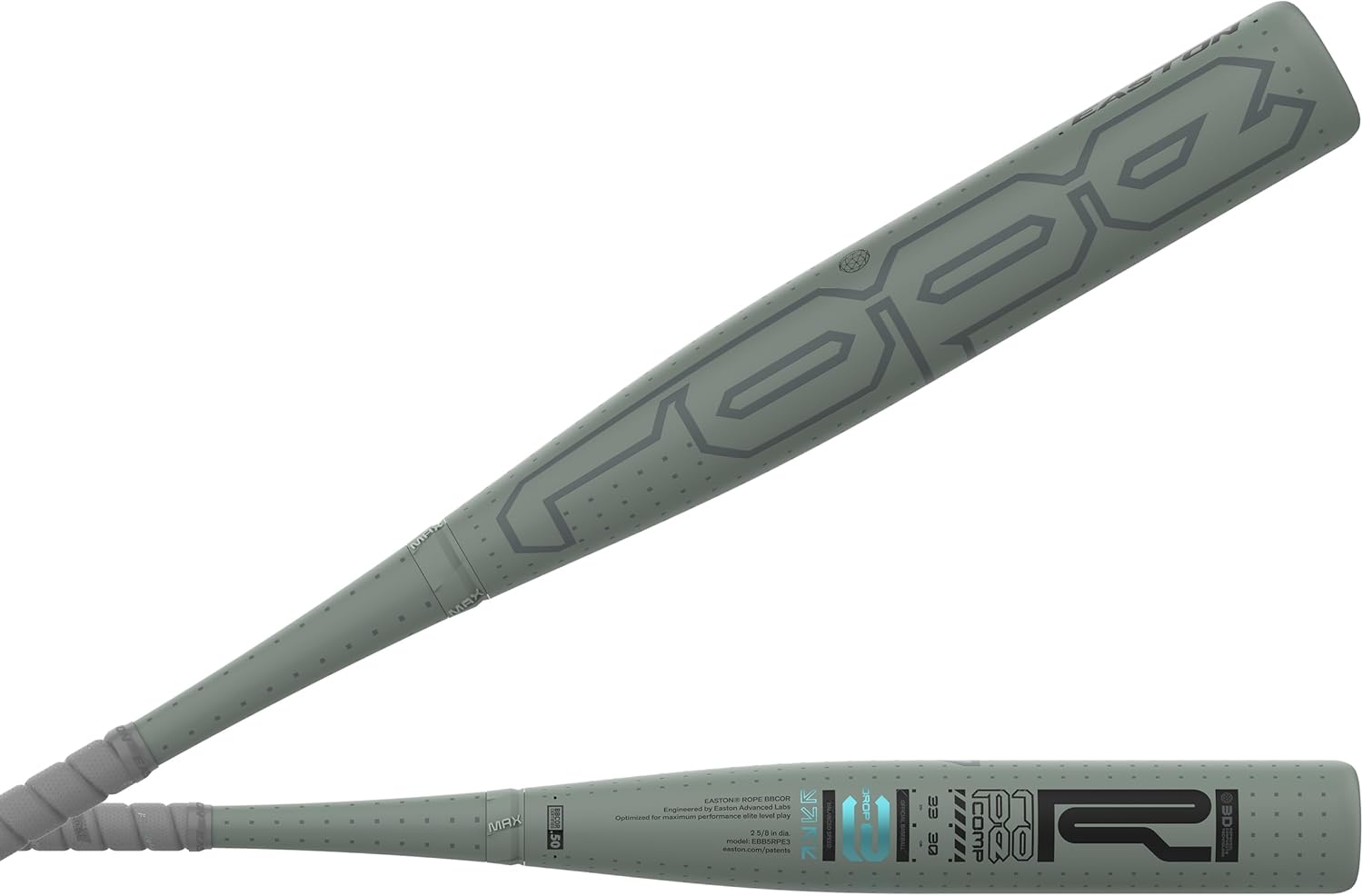 New Easton Rope BBCOR Baseball Bat Balanced Speed 2 Pc. Composite Gree ...