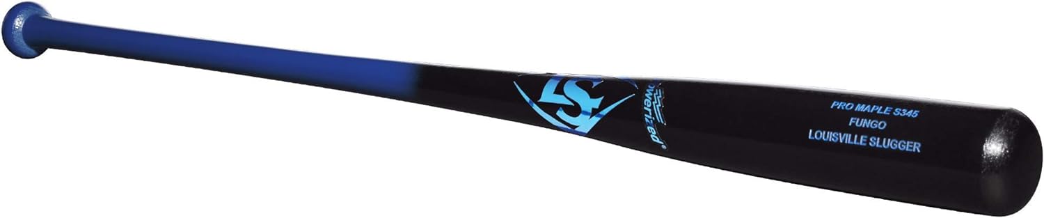 New Louisville Slugger S345 Maple Wood Fungo Bat 35 Inch Black/Green ...