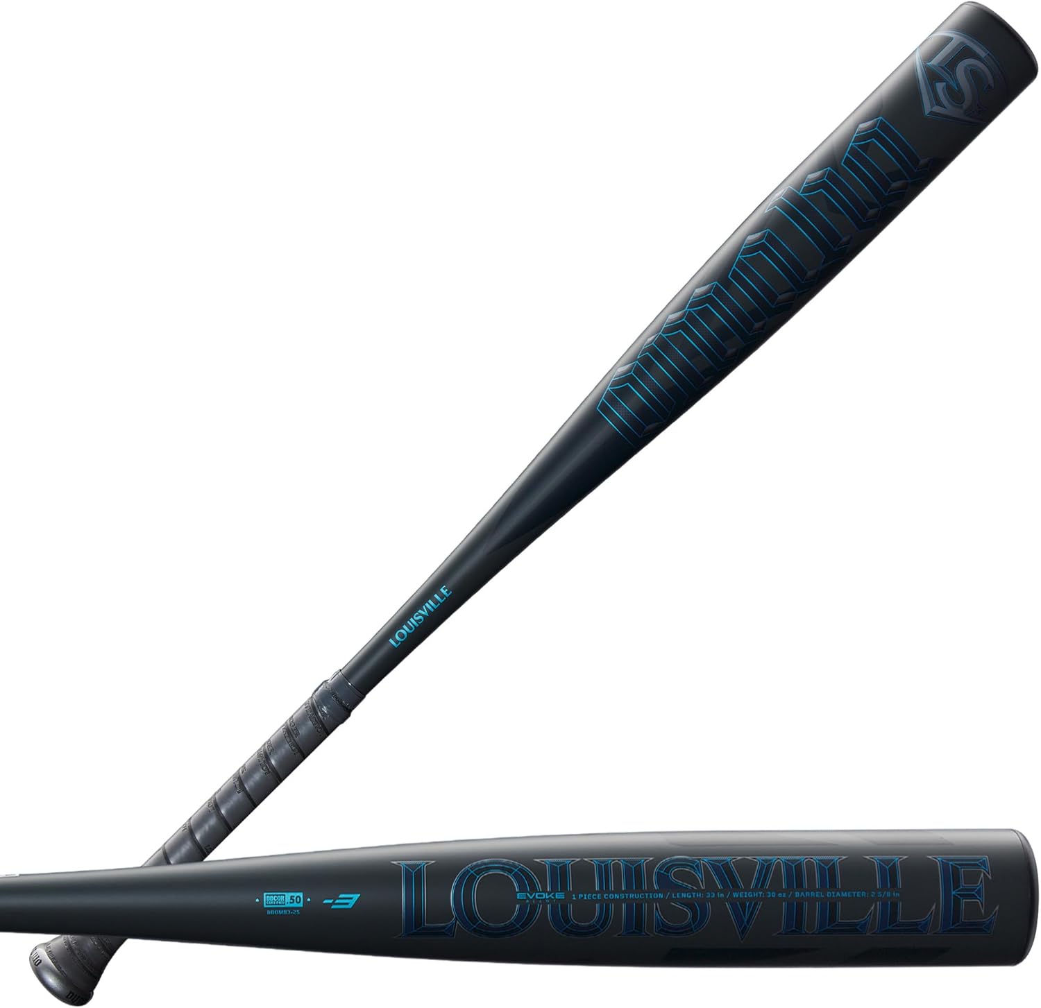 New Louisville Slugger 2025 Omaha (-3) BBCOR Baseball Bat 2 5/8" Gray ...