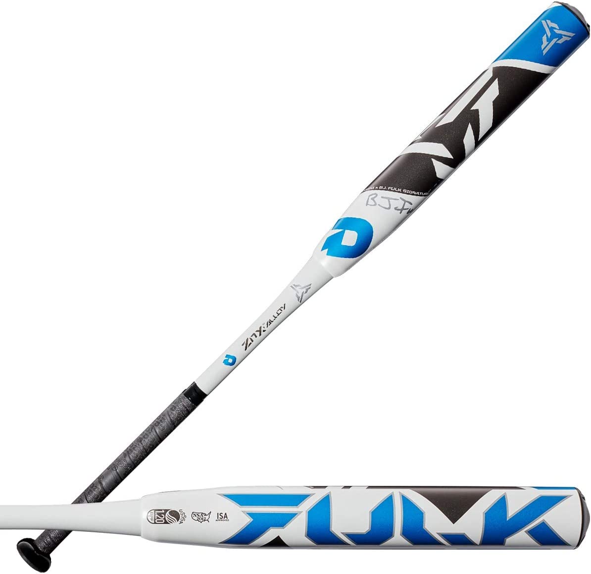 New DeMarini B.J. Fulk Signature Series Slowpitch Bat Blue/White ...