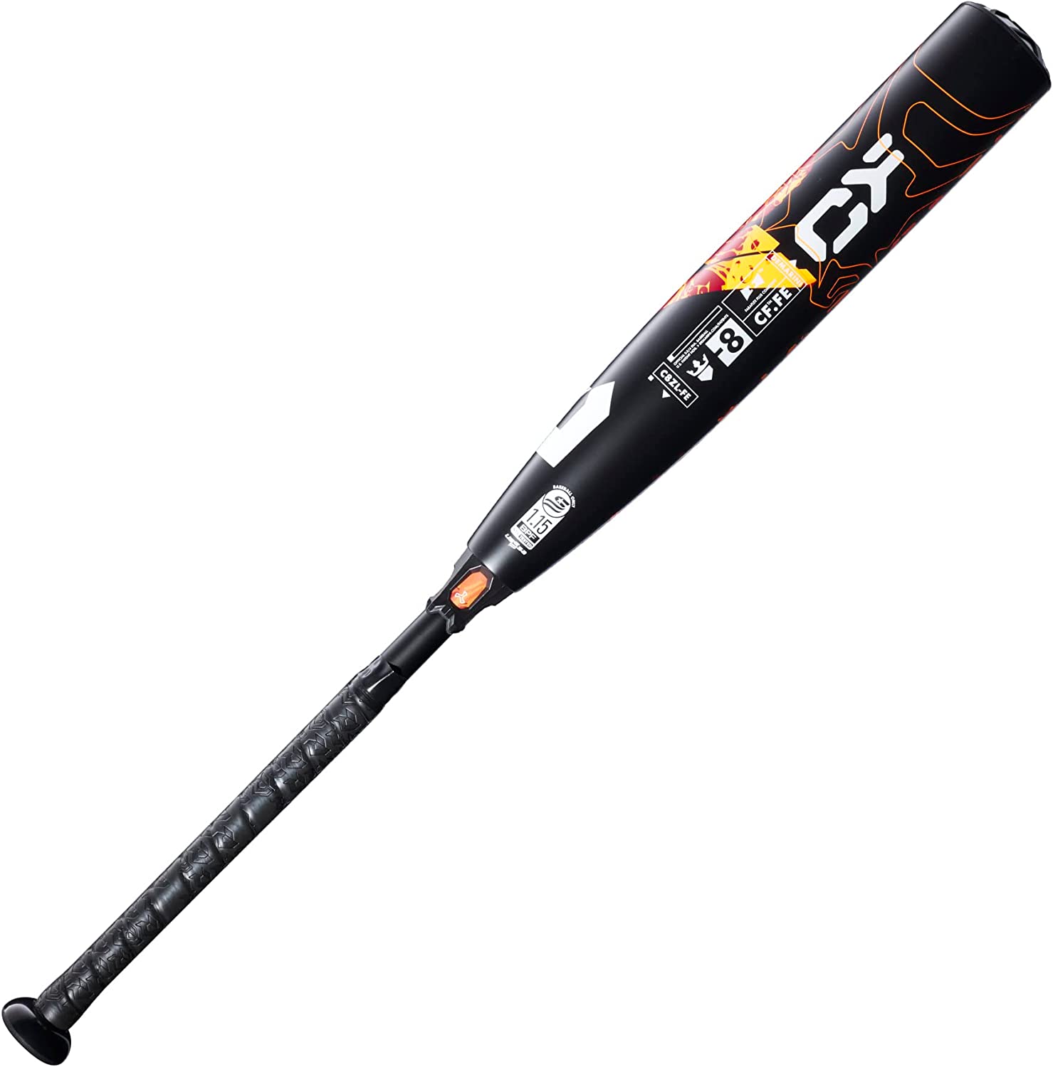 New DeMarini CF Mashup 2-3/4" Big Barrel USSSA Bat -8oz (2023) Blk/Org ...