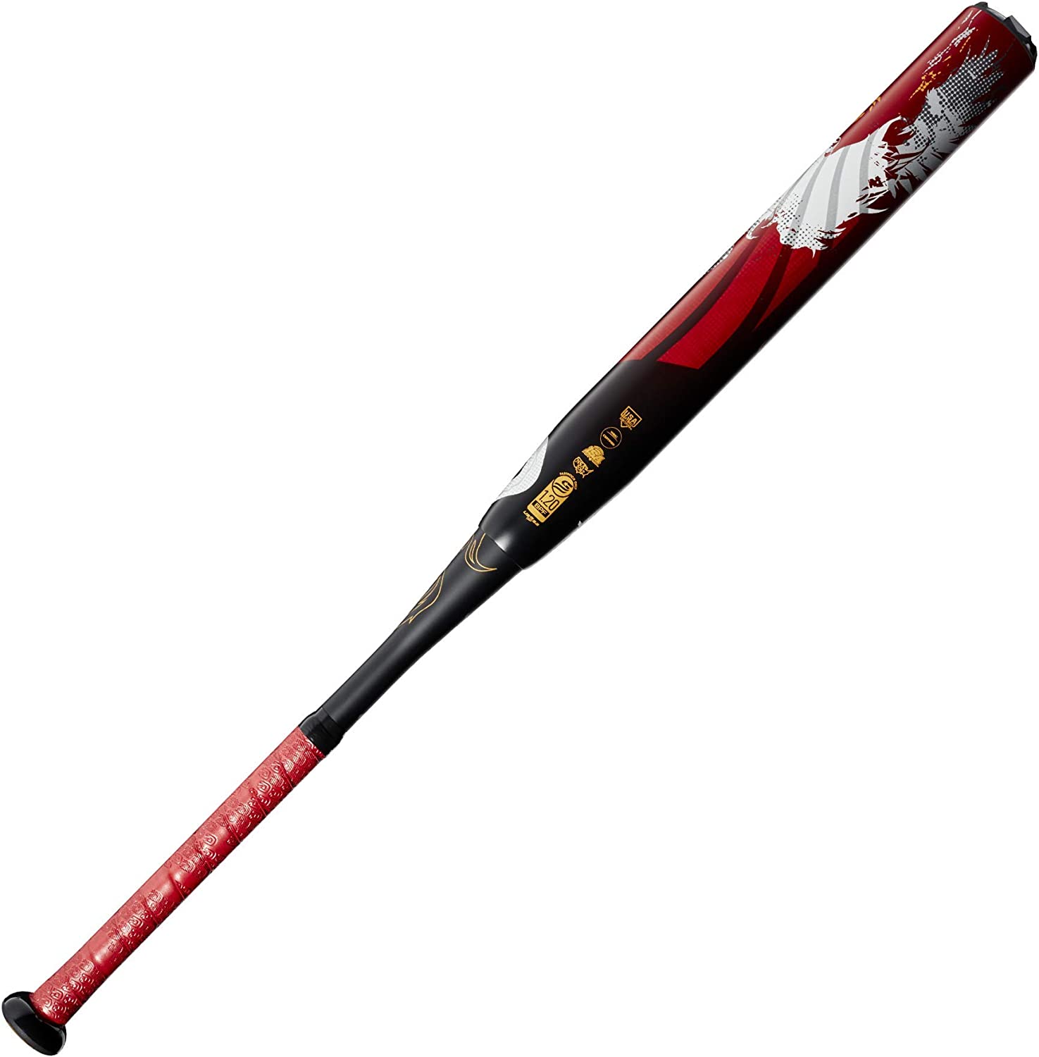 New Demarini FP Fnx Fastpitch Bat 2021 (-10) Balanced Composite Red/Bl ...