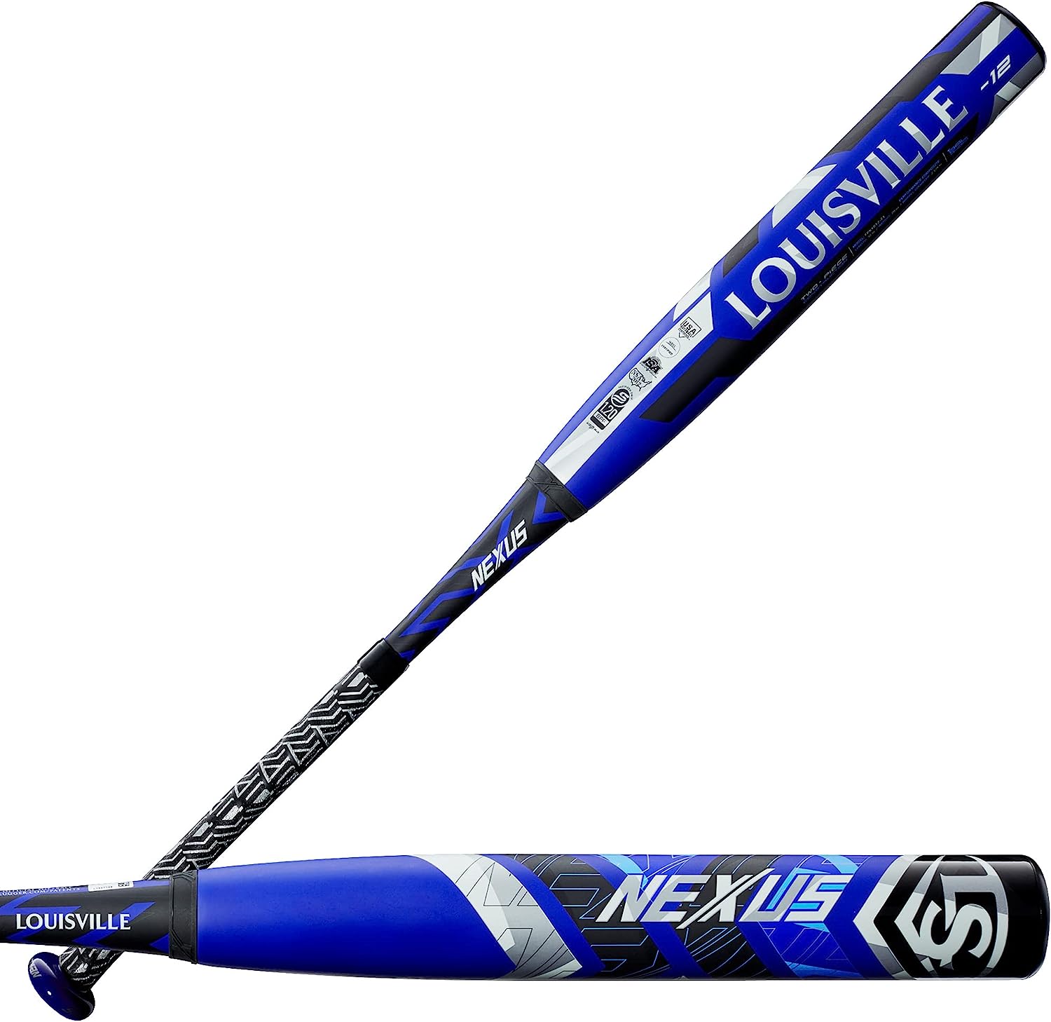 New Louisville Slugger 2022 Nexus (-12) Fastpitch Softball Bat Blue/Si ...