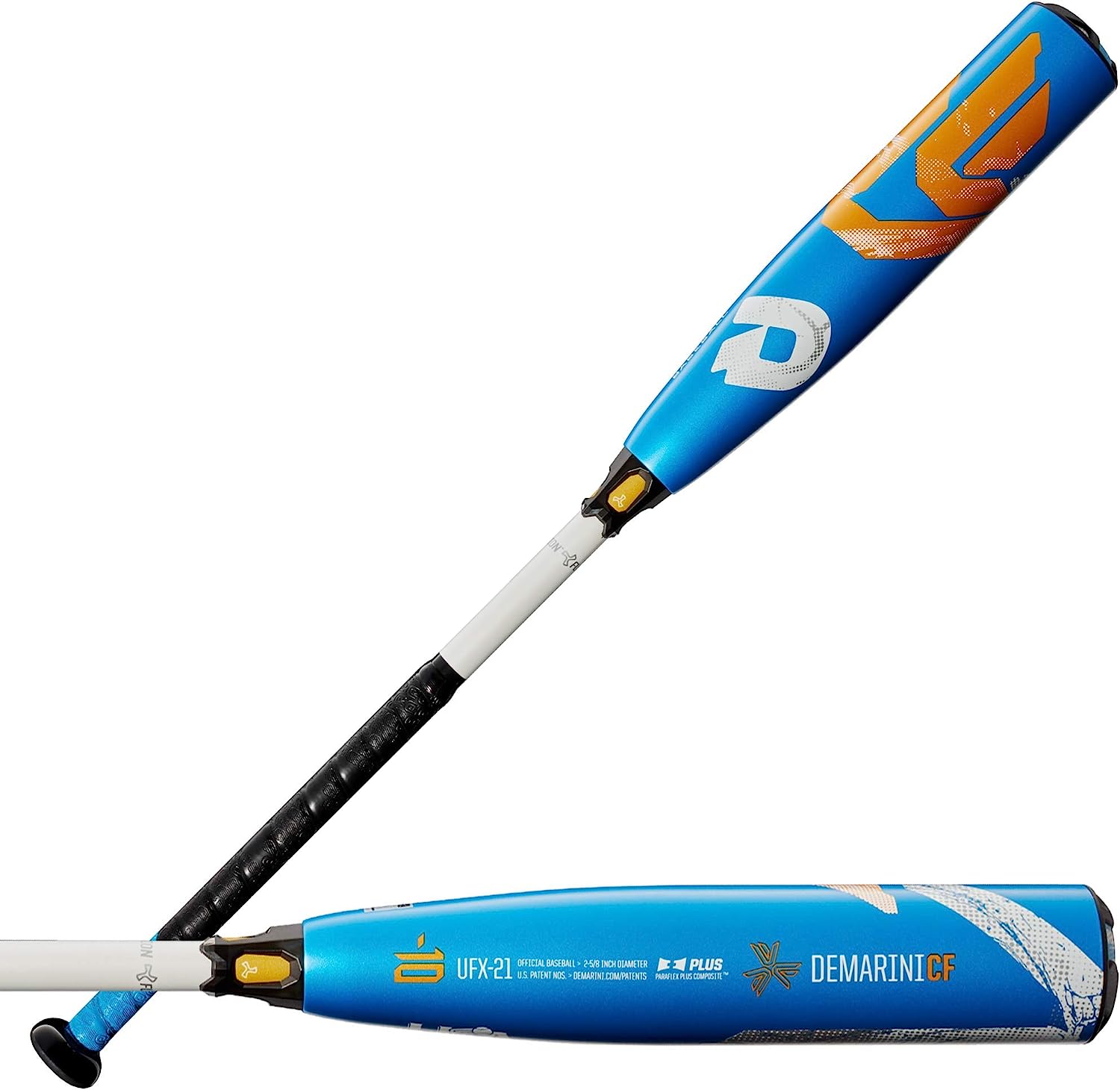 New Other DeMarini CF -10 USA Baseball Bat 32/22 Blue/White/Gold ...