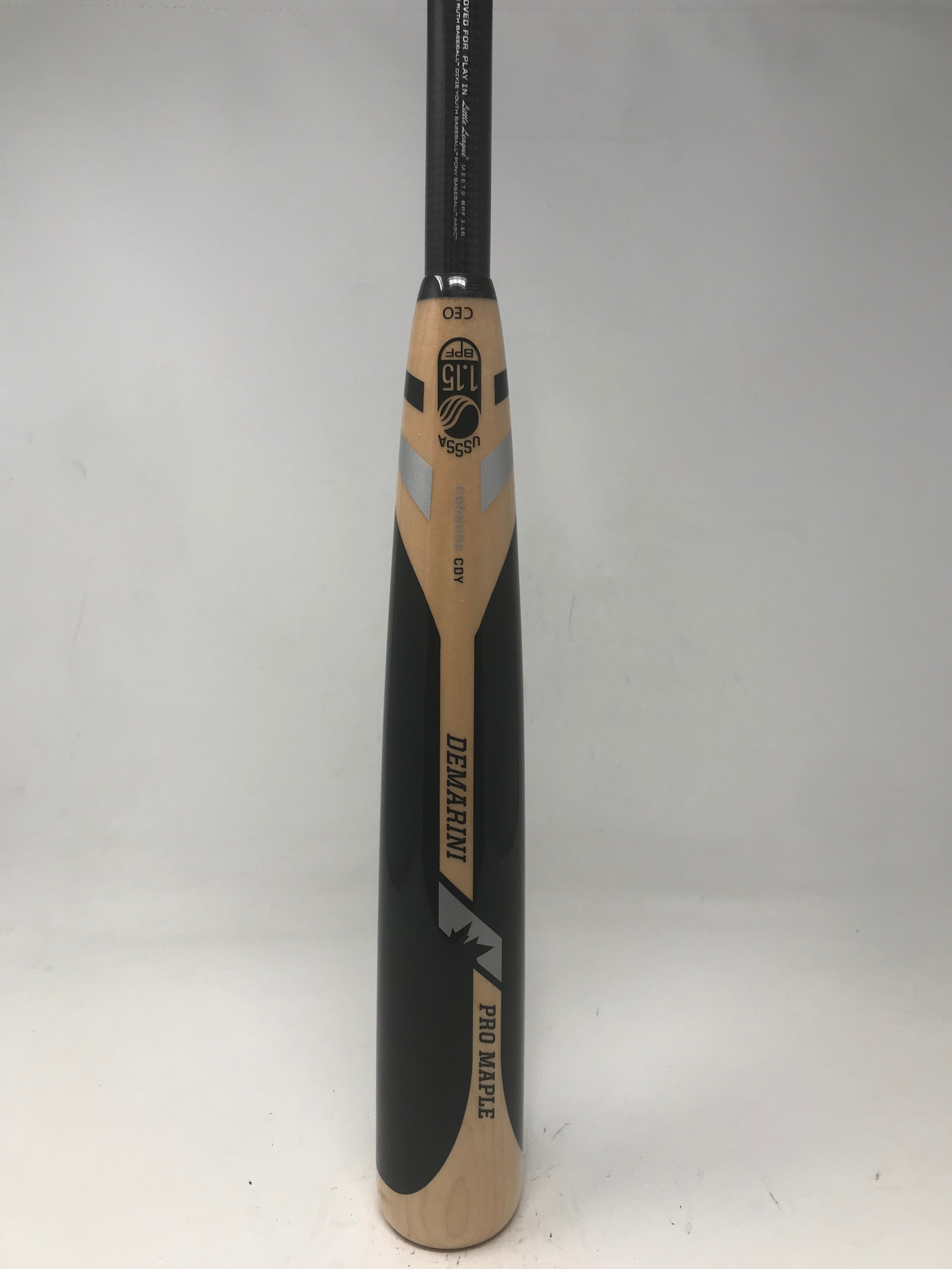 New Other DeMarini Corndog 30/25 Youth Maple Composite Wood Baseball b ...