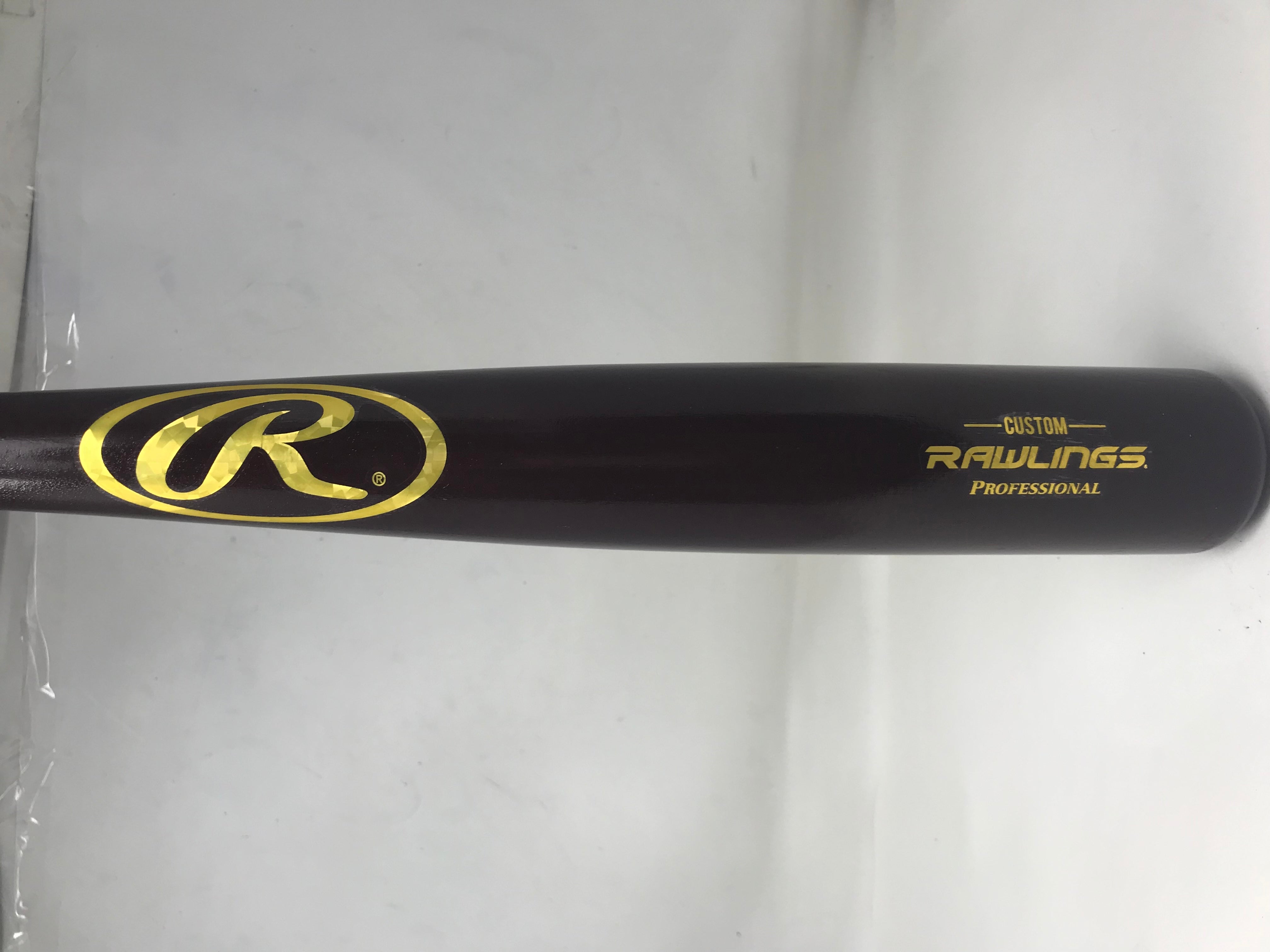 New Rawlings Professional Birch Wood Baseball Bat: PROB243 Red/Gold ...