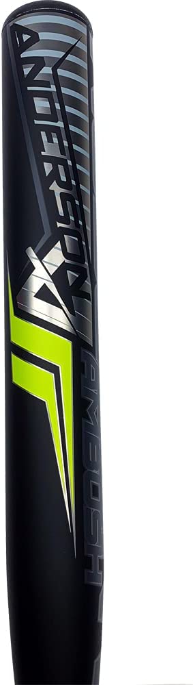 New Anderson Ambush Slowpitch Softball Bat 2022 Black/Green Composite