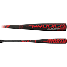 New Worth Prodigy Legit ABPRO BBCOR Baseball Bat 2 5/8" Black/Red Hybr