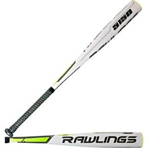 New Rawlings 5150 BB75 BBCOR Baseball Bat 2 5/8" Silver/White